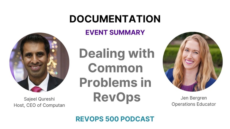 Dealing with Common Problems in RevOps on the RevOps 500 Podcast